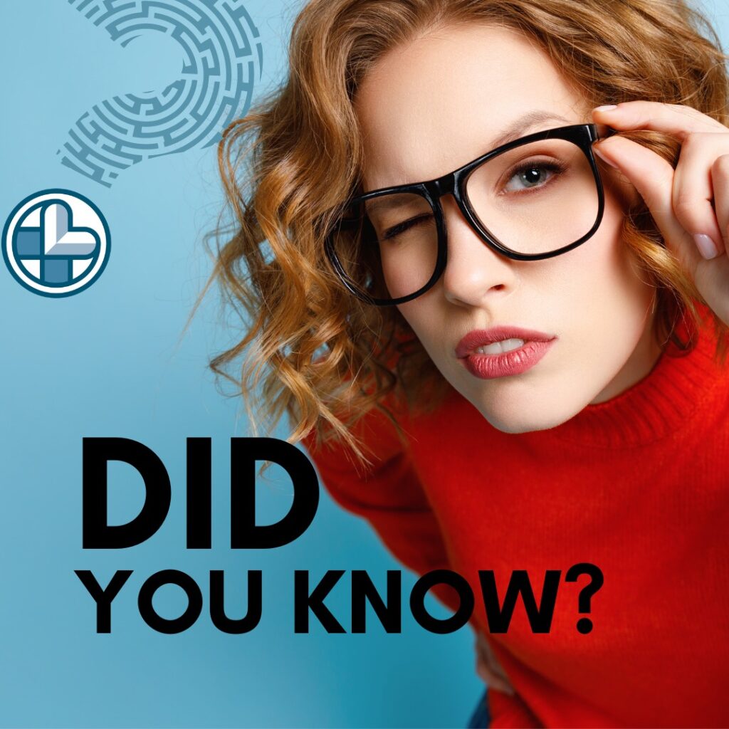 DID YOU KNOW? EYE GLASSES – Peermed Optometrist